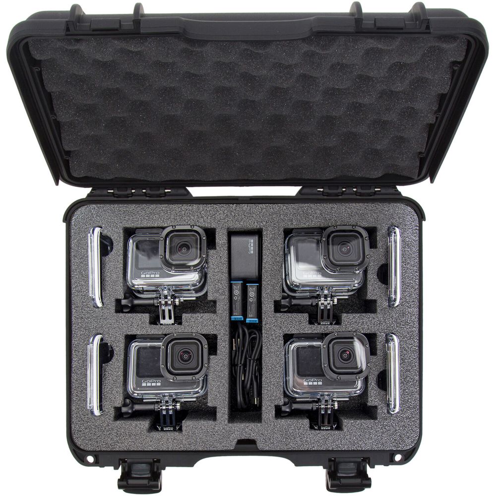 Estuche Rígido Impermeable Nanuk 910 con Insertos de Espuma para Gopro ...