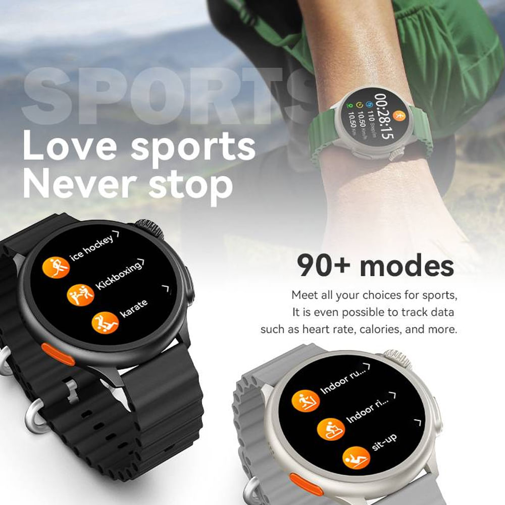 Smartwatch Hw3 Ultra max BLANCO HUESO - Promart