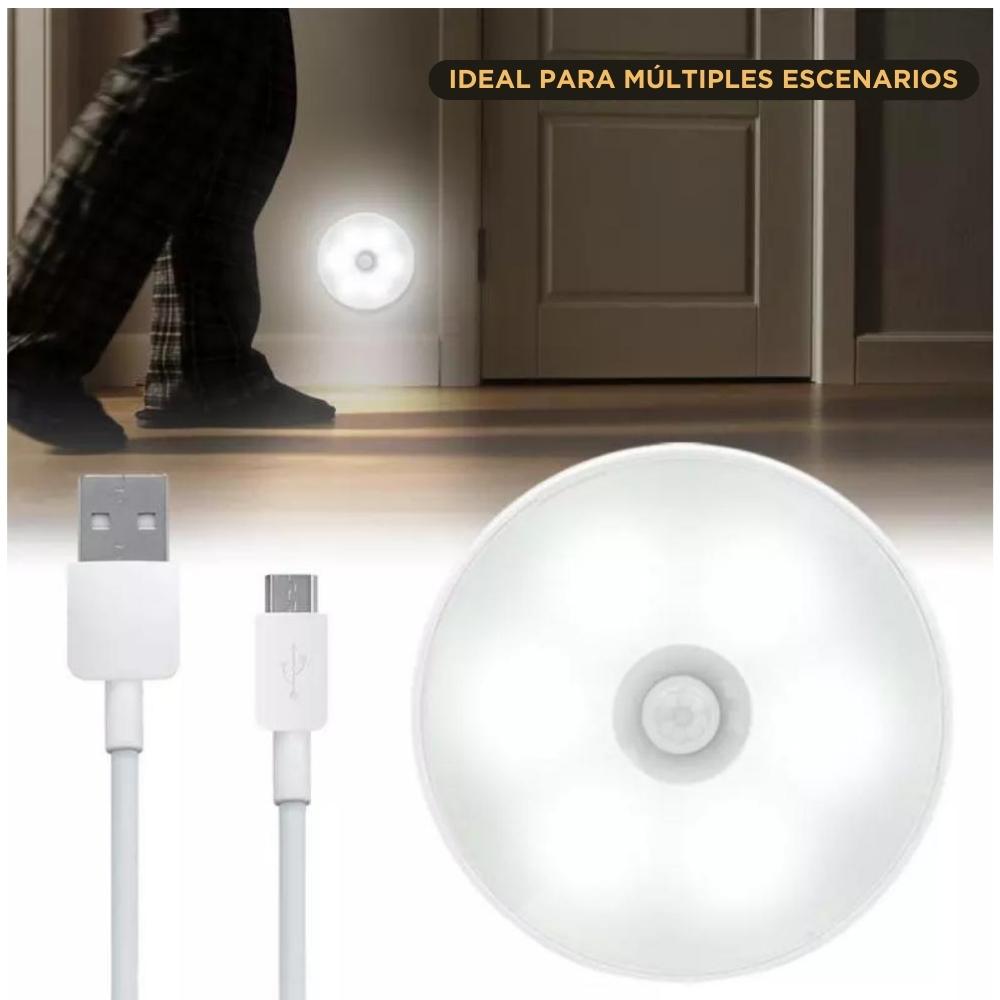 Pack X10 Foco con Sensor de Movimiento Lámpara Led Inteligente 363F ...