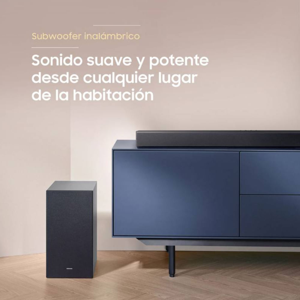 Barra de Sonido Samsung Hw-c450 de 2.1 Canales con Dts Virtual X ...