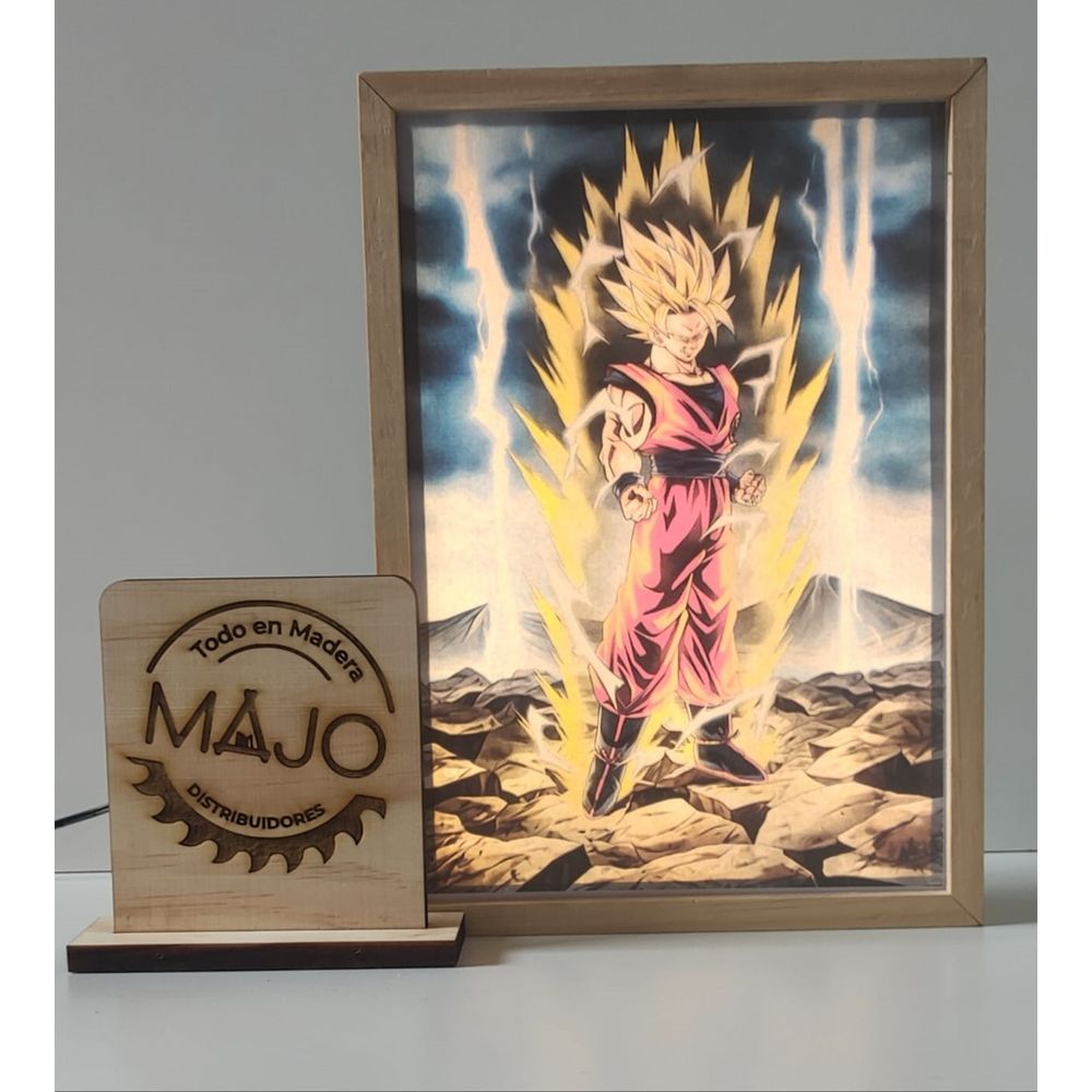 Cuadro Led Goku - Promart
