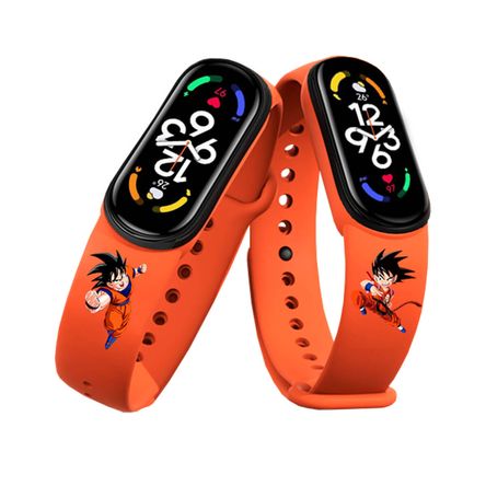 Correa Compatible Con Xiaomi Mi Band 5 y 6 Dragon Ball Goku - Promart