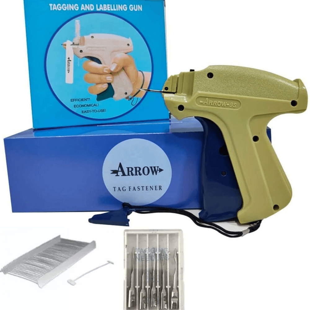 Kit De Pistola Etiquetadora Para Ropa Y Etiquetadora De Precios Lote