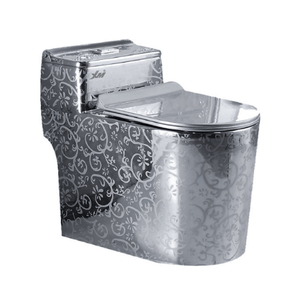 Inodoro de Lujo Plateado XM IN1918PF | Promart.pe - Promart