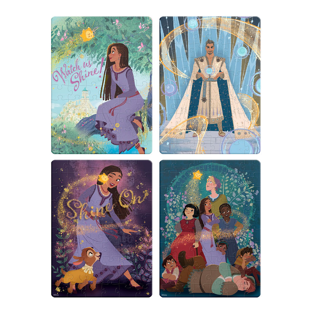 Rompecabezas DISNEY 4 en 1 JCA-4156 - Promart