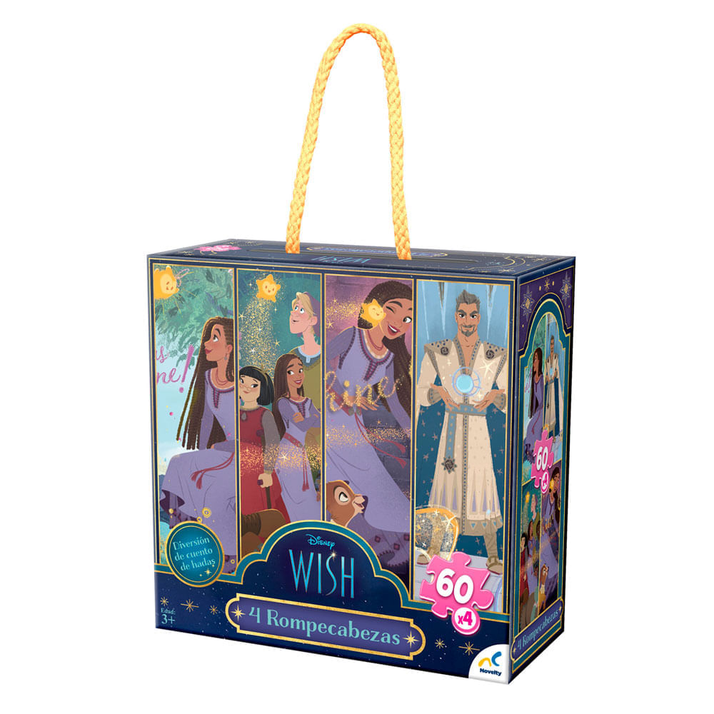 Rompecabezas DISNEY 4 en 1 JCA-4156 - Promart