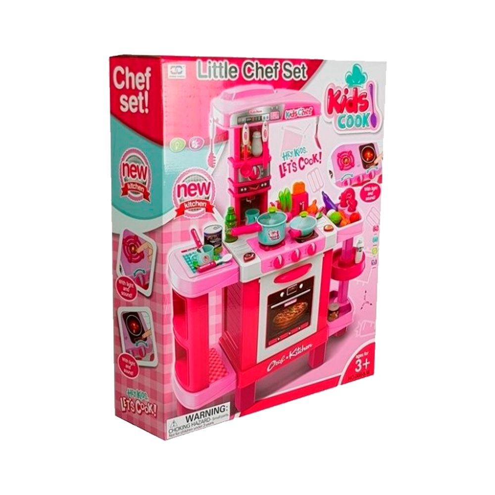 Set de Cocina Little Chef Musical Kitchen Cook | Promart.pe - Promart