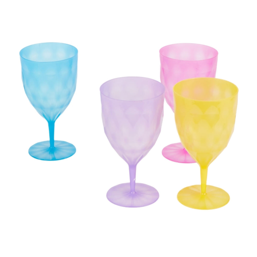 Copas Plástico Casa de Flores 350ml x 5u. - Promart