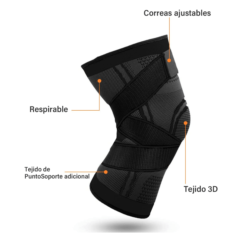 Rodillera Deportiva Premium Black Edition Talla XL (1und) | Promart.pe ...