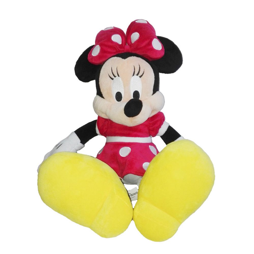 Peluche Mickey Mouse Minnie Lazo Rojo Puntos 25cm Disney - Promart