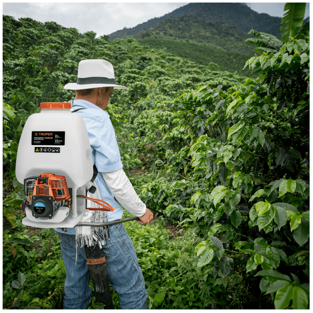 Mochila Fumigadora 25 Litros con motor a gasolina Truper 101569 | Promart.pe - Promart