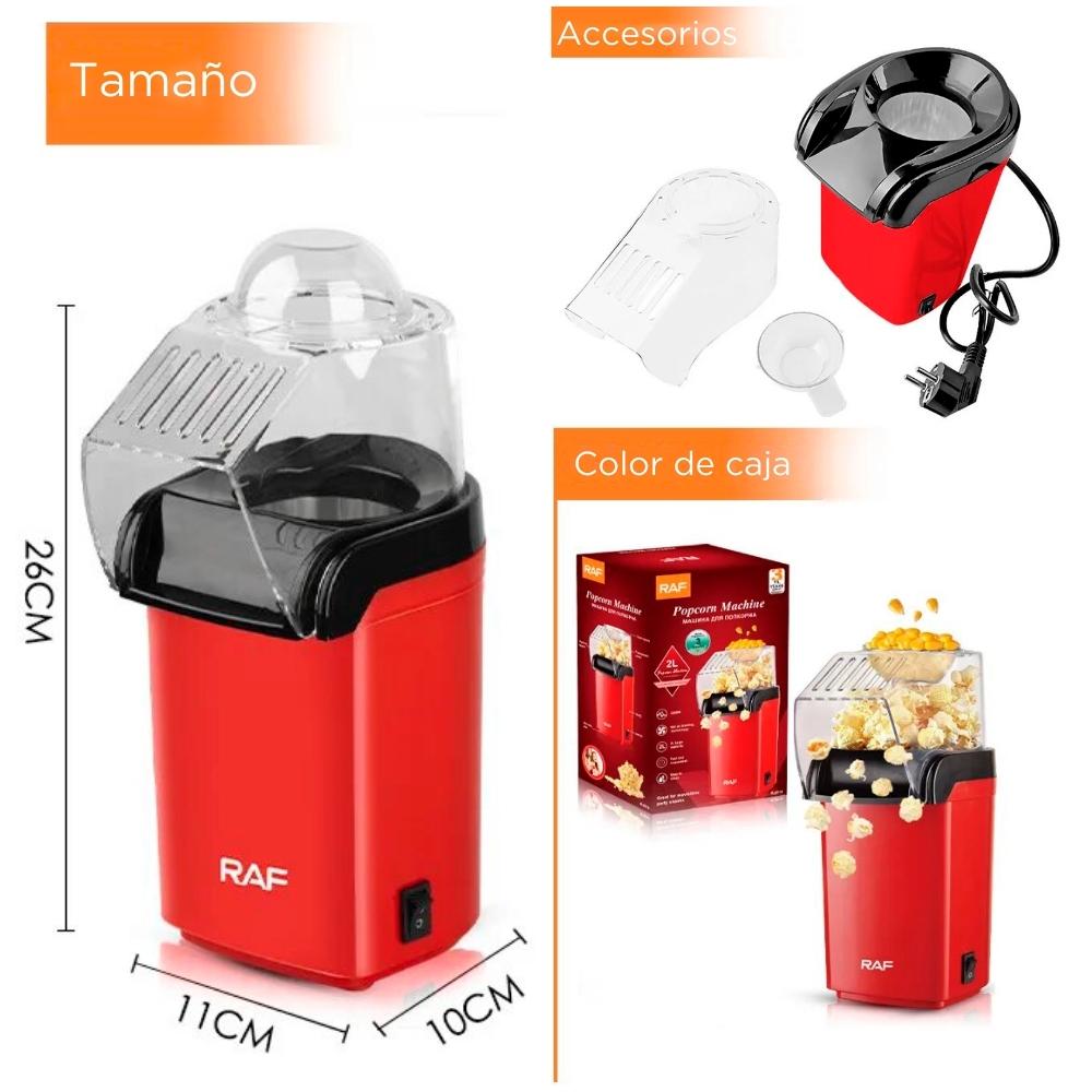 Máquina de Pop Corn Canchita Sin Aceite Eléctrica RAF R9014 - Promart