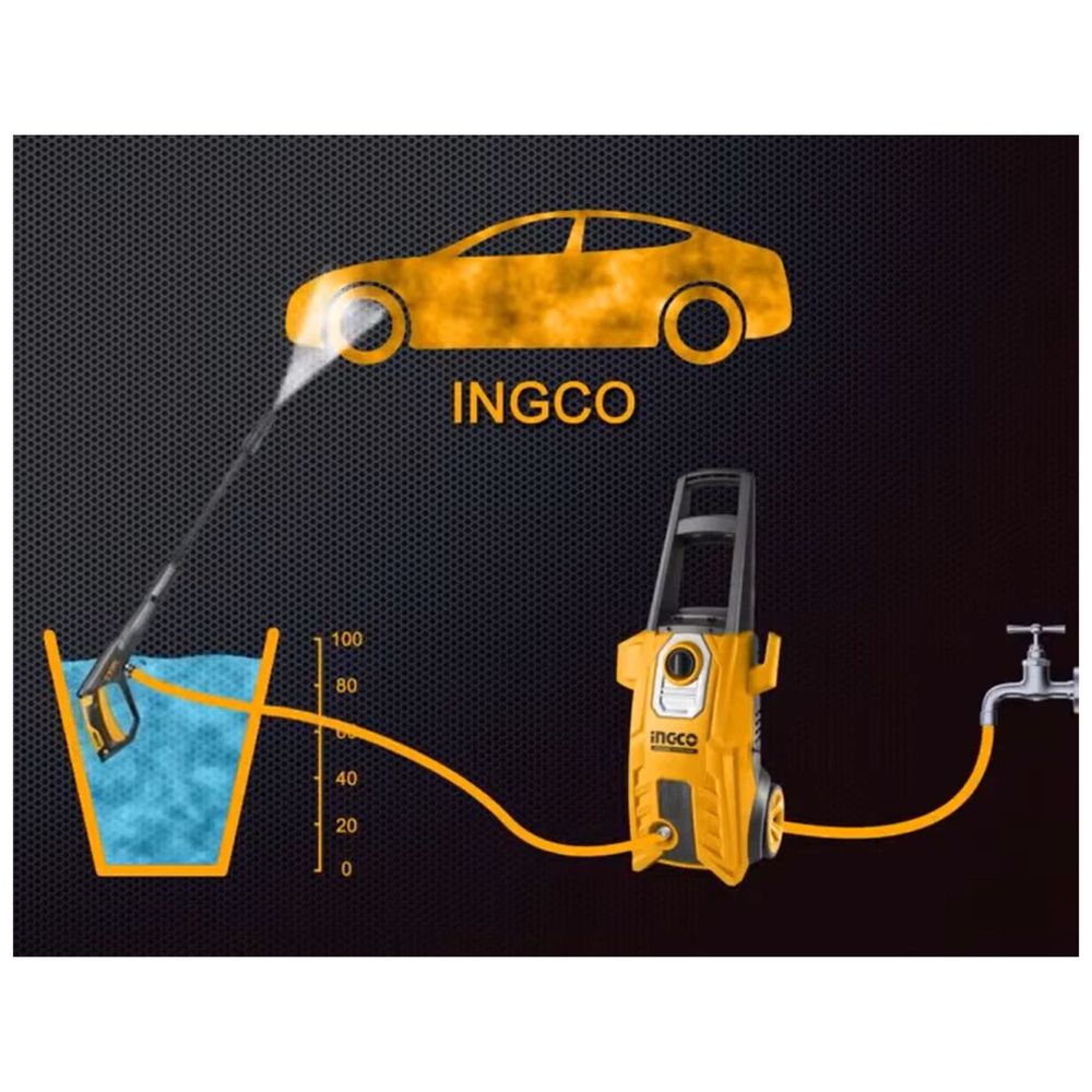 Hidrolavadora 1400W Ingco HPWR14008 - Promart
