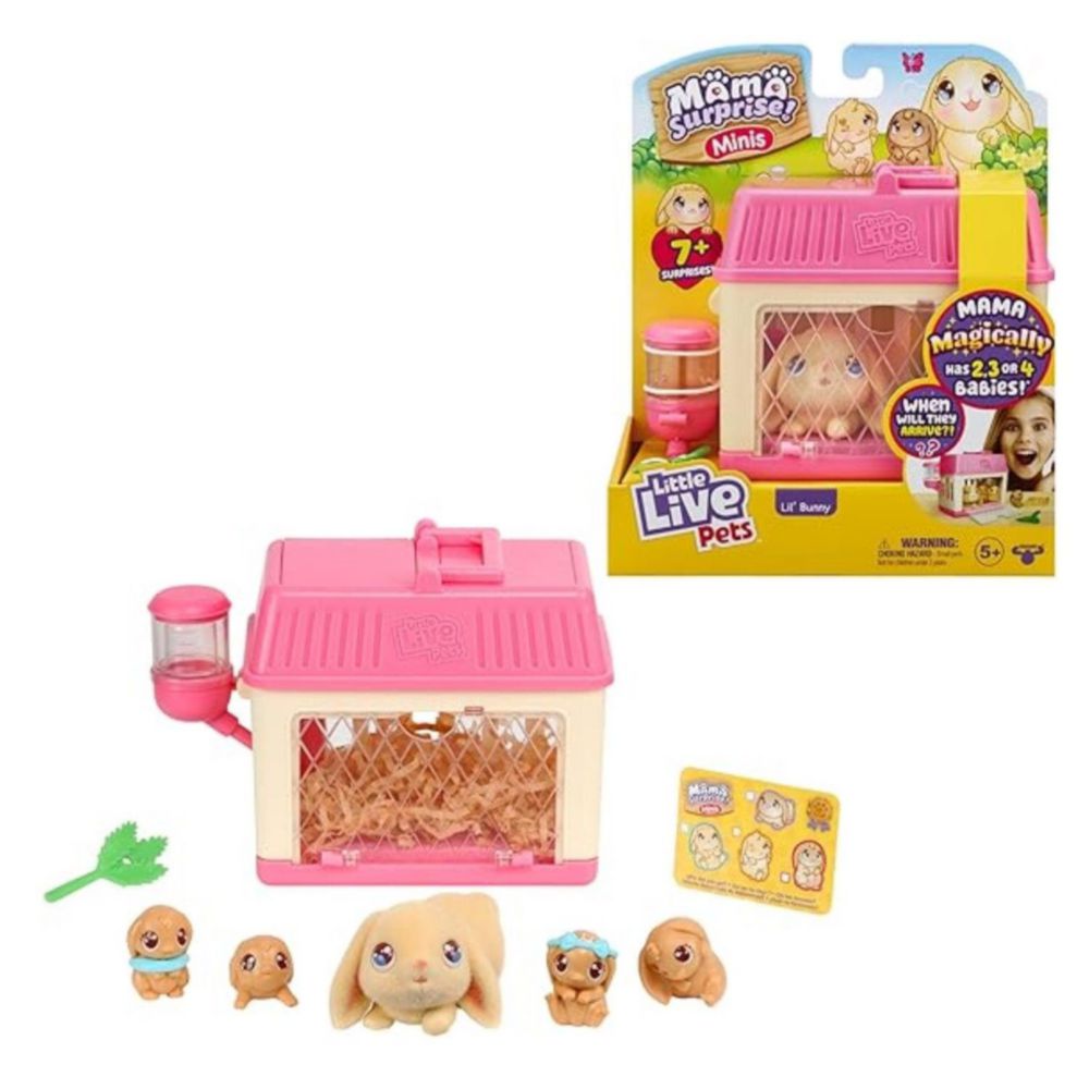 Conejito Little Live Pets Mama Sorpresa Mini - Promart