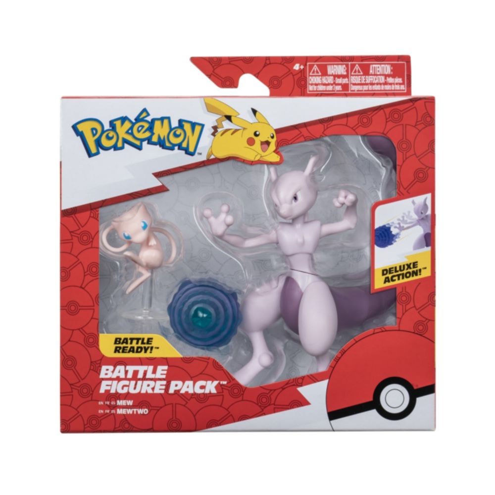 Figura Pokemon Mewtwo Y Mew Pack X2 - Promart