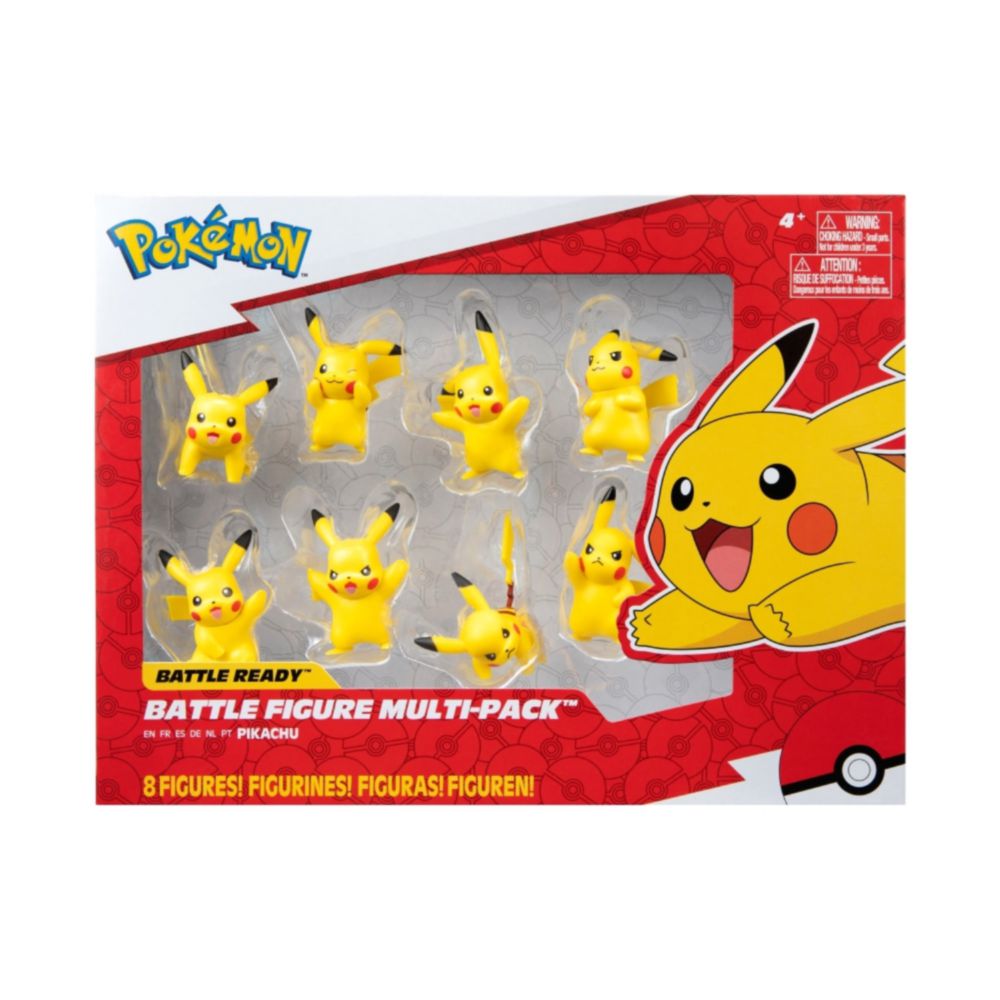 Figura Pokemon Pikachu Multipack X8 - Promart
