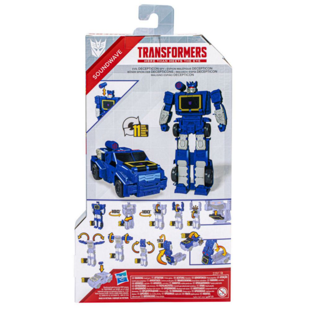 Figura Transformers Titan Changer Soundwave - Promart
