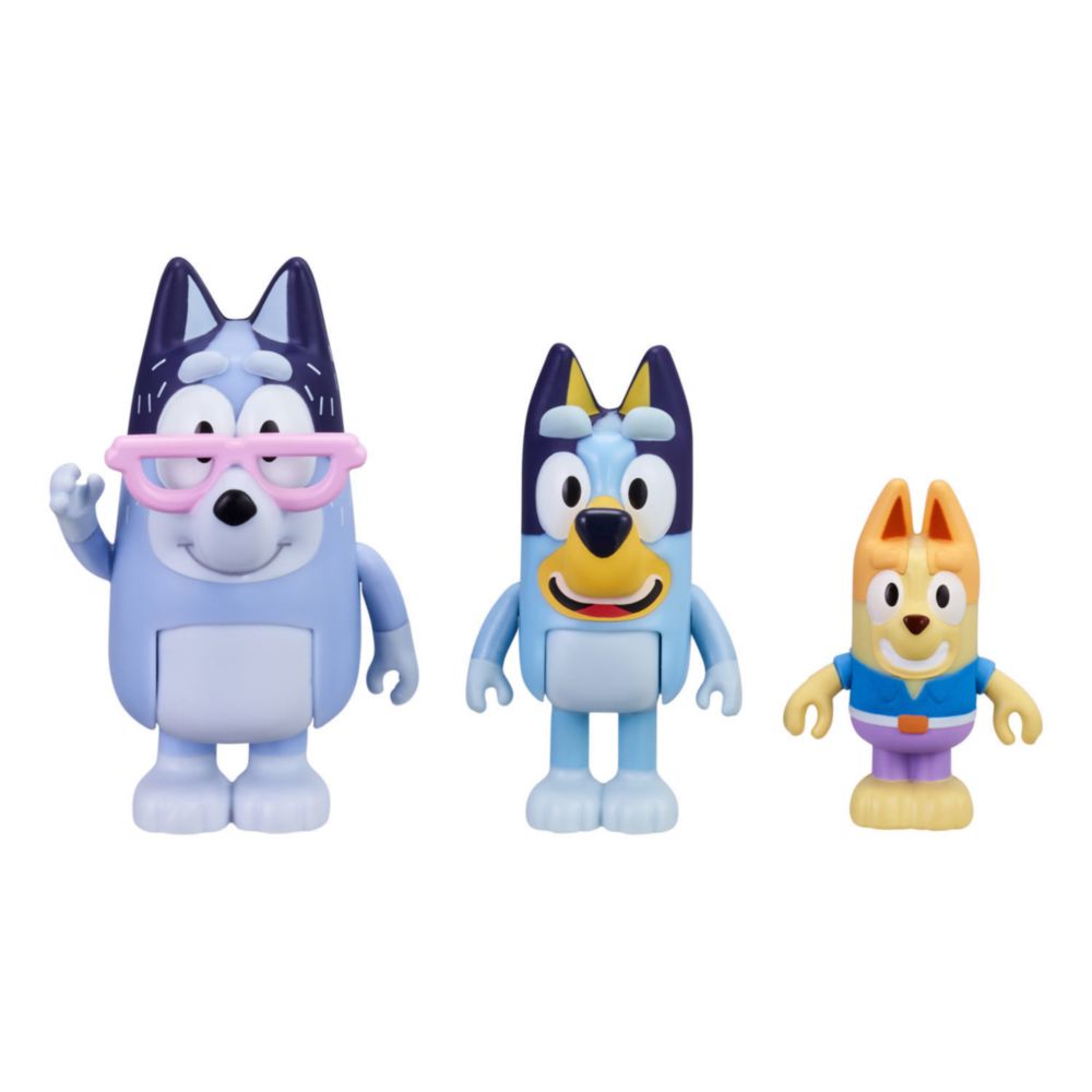 Figuras Bluey Vistete Pack X2 Nana Y Bluey - Promart