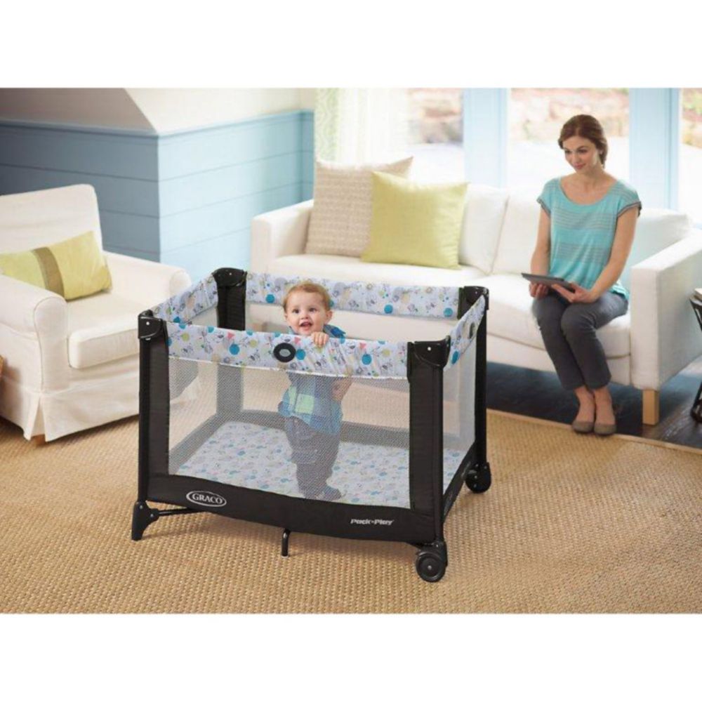Pack And Play Para Bebé Graco Corral Base Carnival - Promart