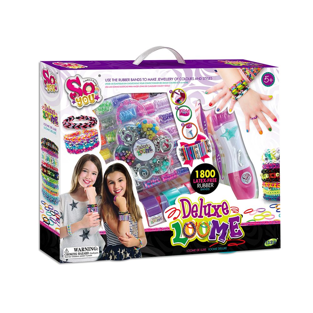 Set Para Hacer Pulseras So You Deluxe Loome - Promart