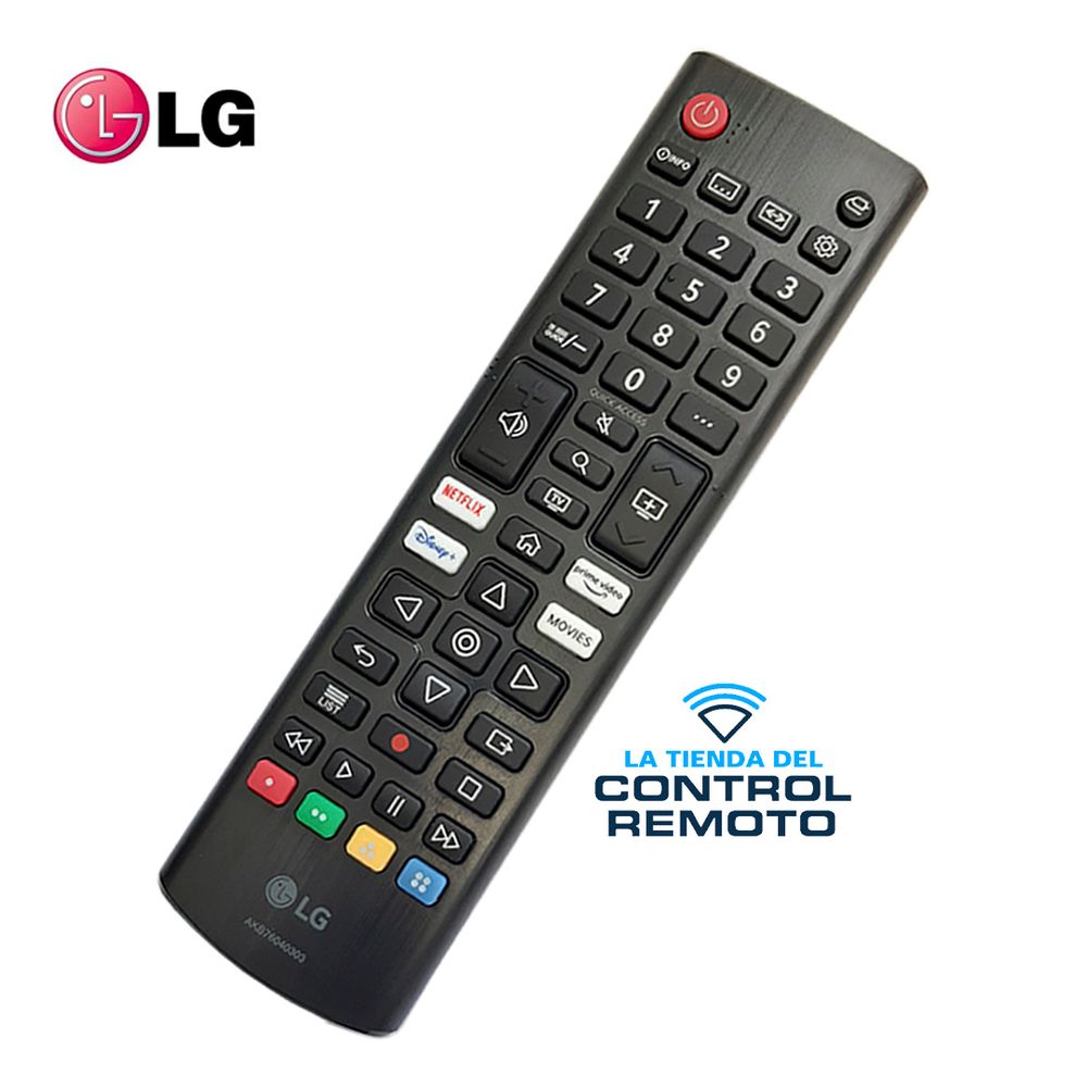 Control Lg Original Akb76040303 + Funda Azul - Promart
