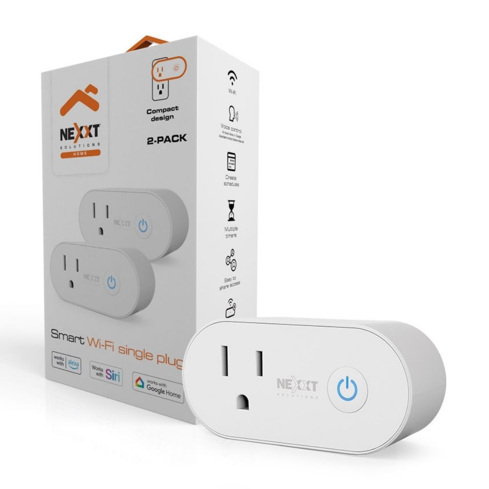 Enchufe smart wifi Nhp-s611 Pack 2 Nexxt - Promart