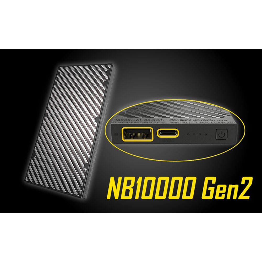Power Bank Nitecore Nb10000 Gen 2 10 000Mah - Promart