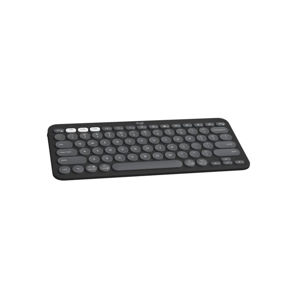 Teclado Logitech Pebble Keys 2 K380S Bluetooth/Wireless Sp Graphite ...