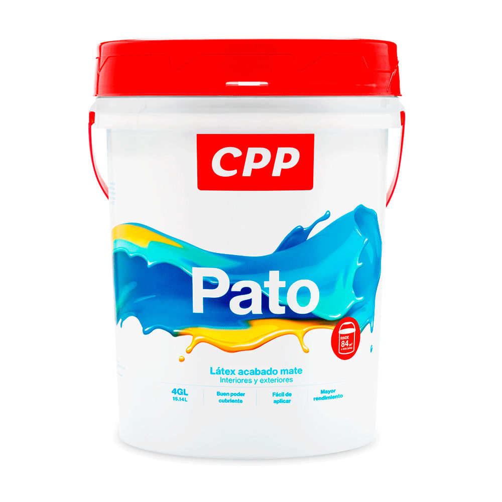 Latex Pato CPP Blanco Humo 4 galones - Promart