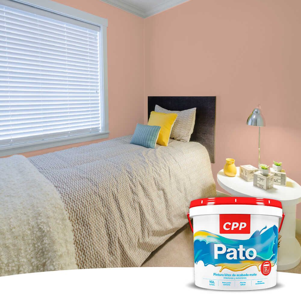 Latex Pato CPP Marrón Almendra 1 galón - Promart