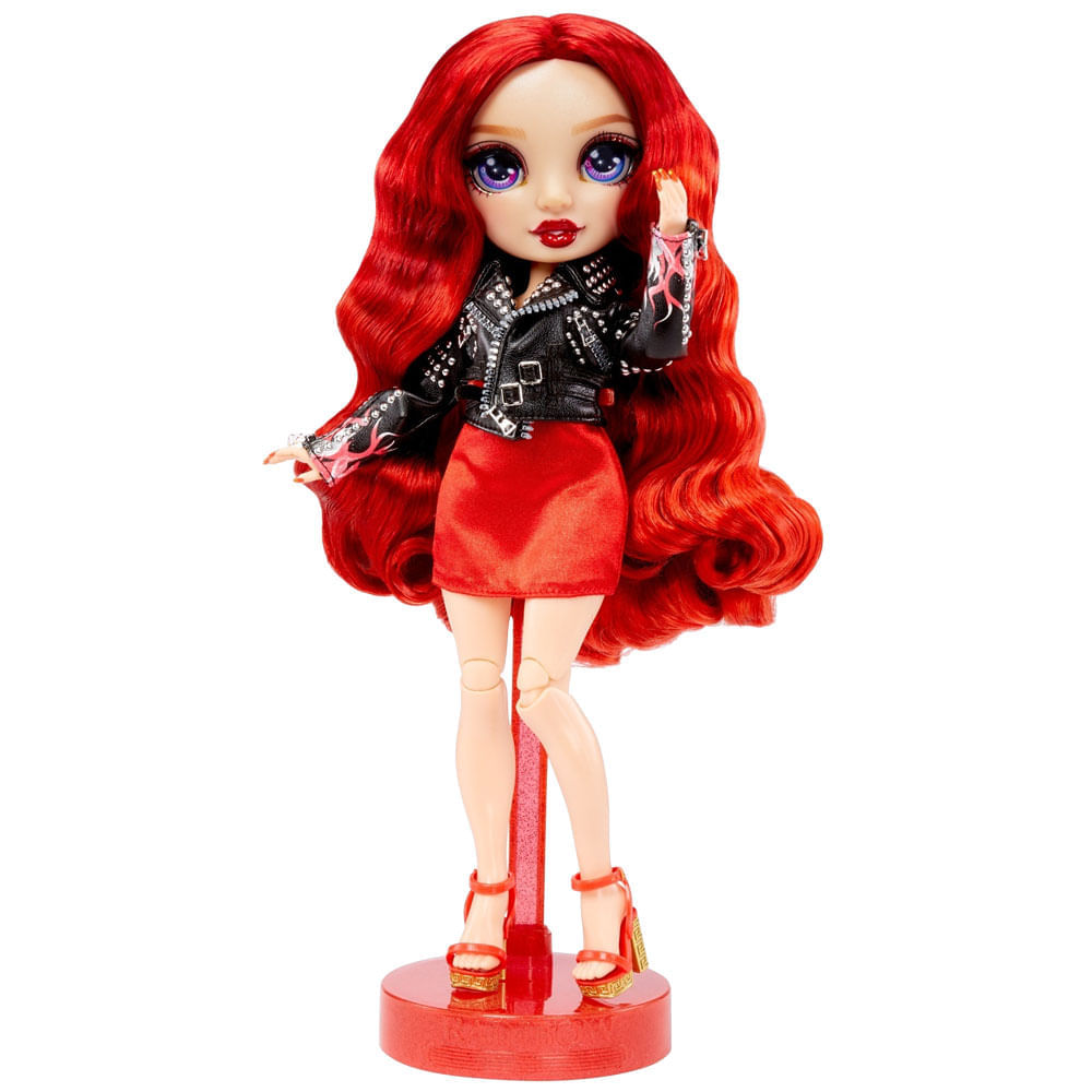 Muñeca LOL Rainbow High Fantastic Fashion Doll- Red - Promart