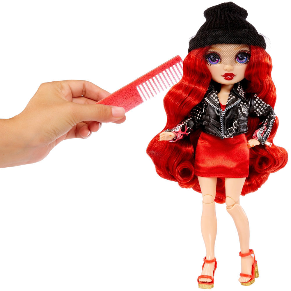 Muñeca LOL Rainbow High Fantastic Fashion Doll- Red - Promart