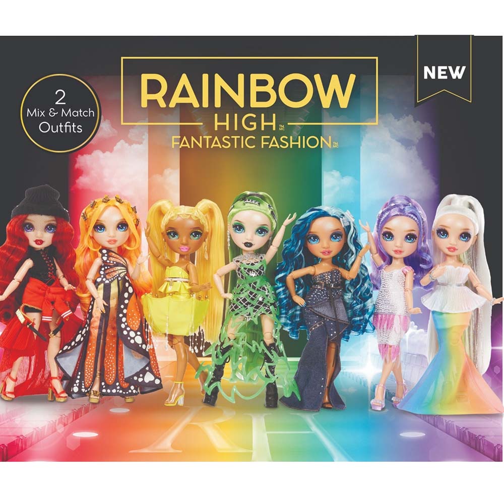Muñeca LOL Rainbow High Fantastic Fashion Doll- Red - Promart