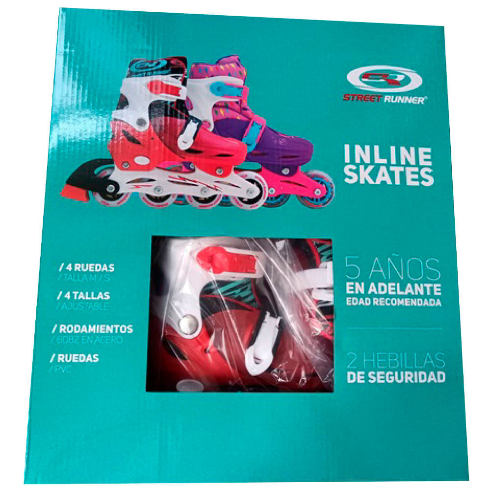 Patín Ajustable STREET RUNNER YX-0153-62 - Promart