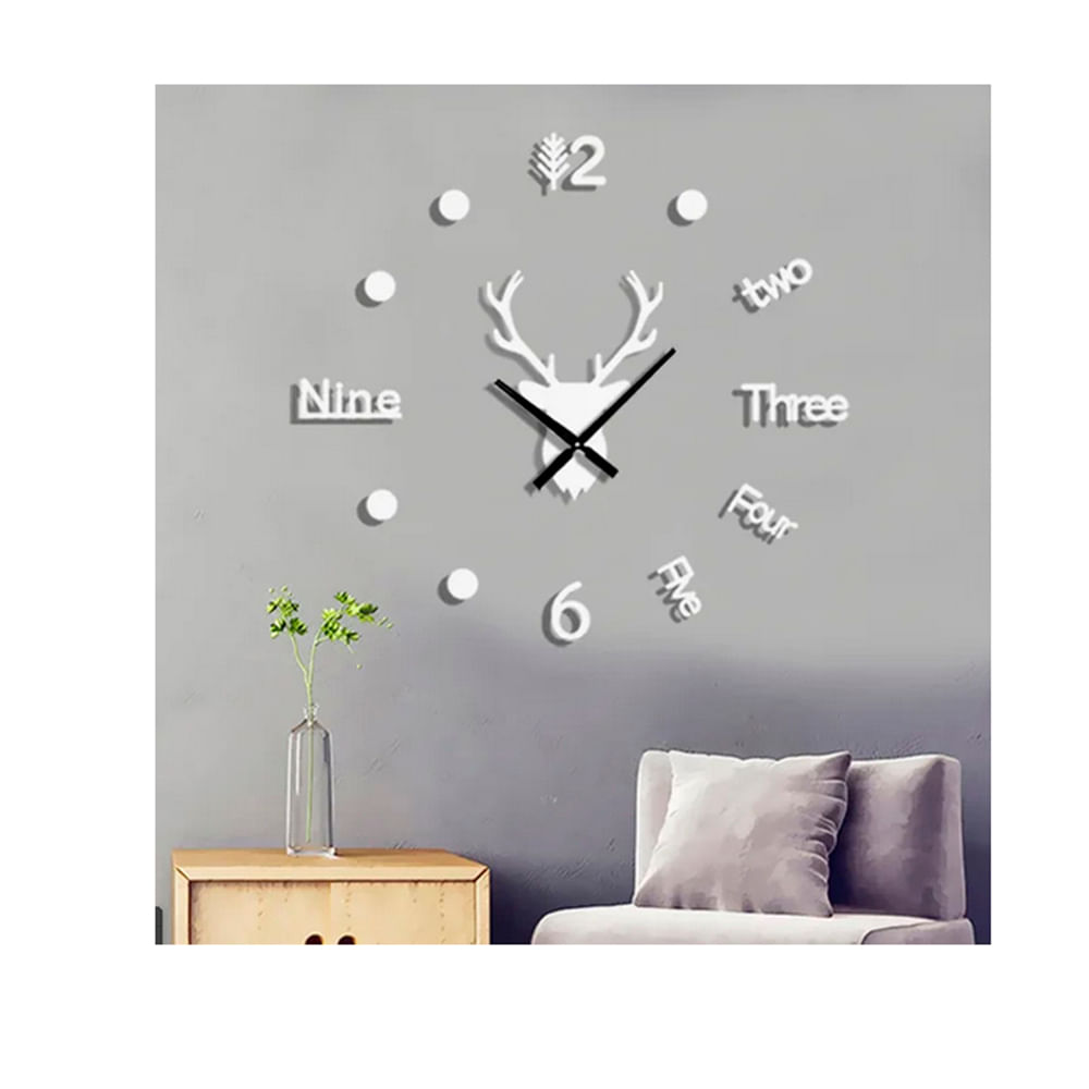 Reloj de Pared 3D Decorativo - Promart