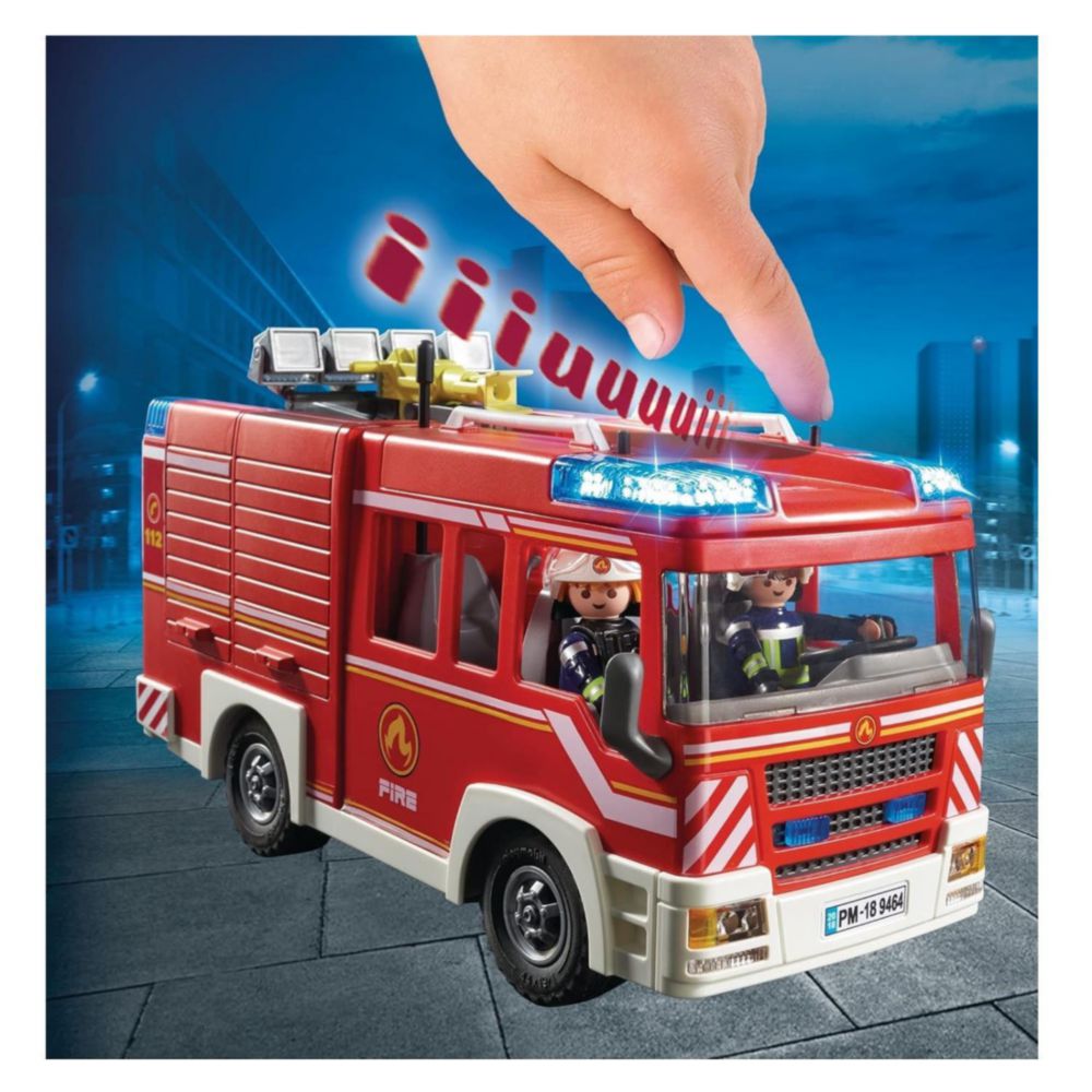 Juego Playmobil City Action Camión De Bomberos - Promart