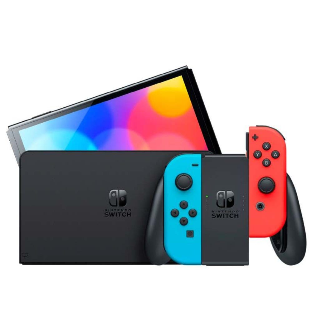 NINTENDO SWITCH OLED 7 64GB JAPANESE EDITION - BLACK - Promart