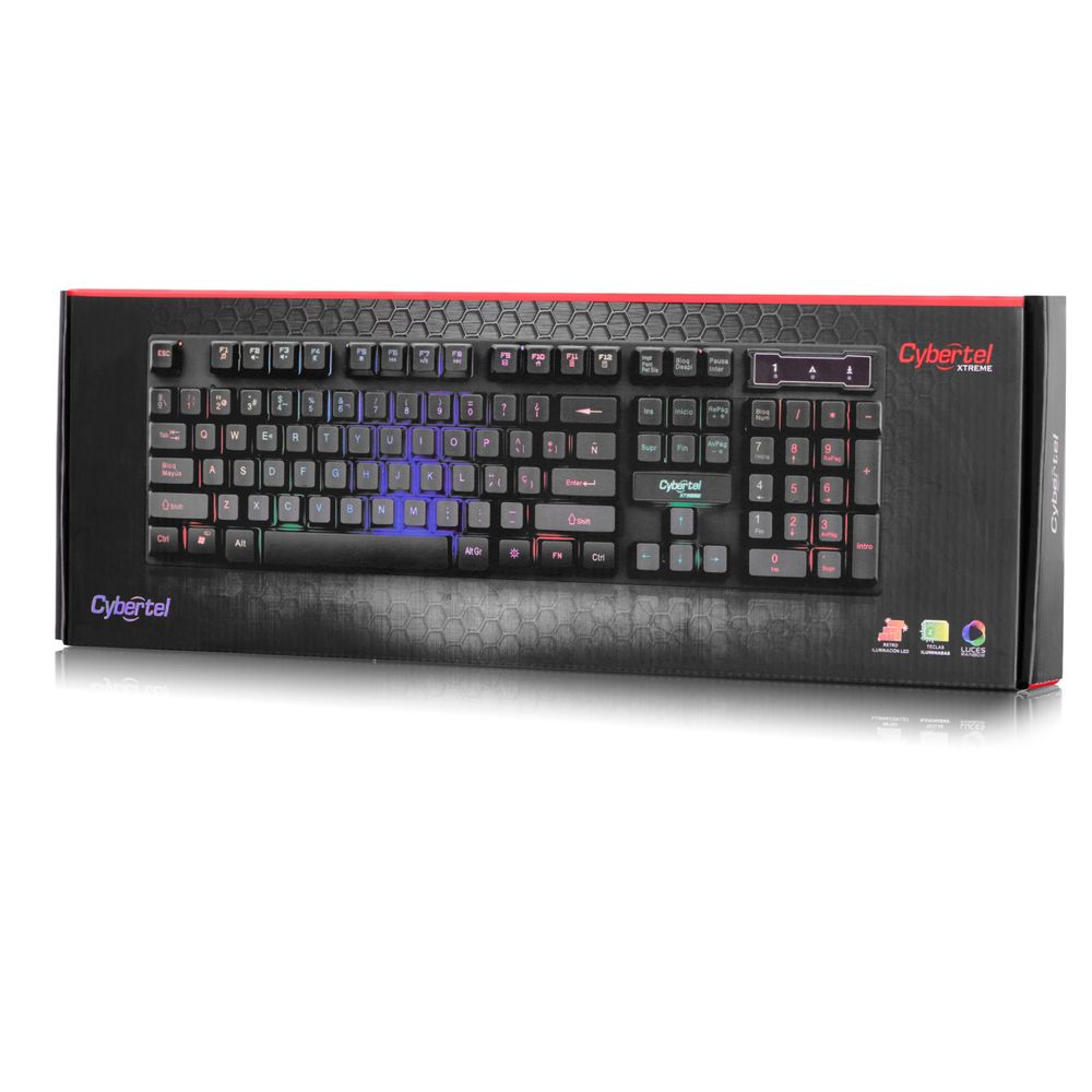 Teclado Gamer Cybertel Xtreme Cyb K505 Rgb - Promart