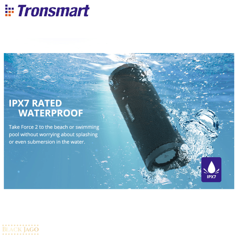 Parlante Tronsmart Force 2 Portatil Bluetooth Acuatico IPX7 - Promart