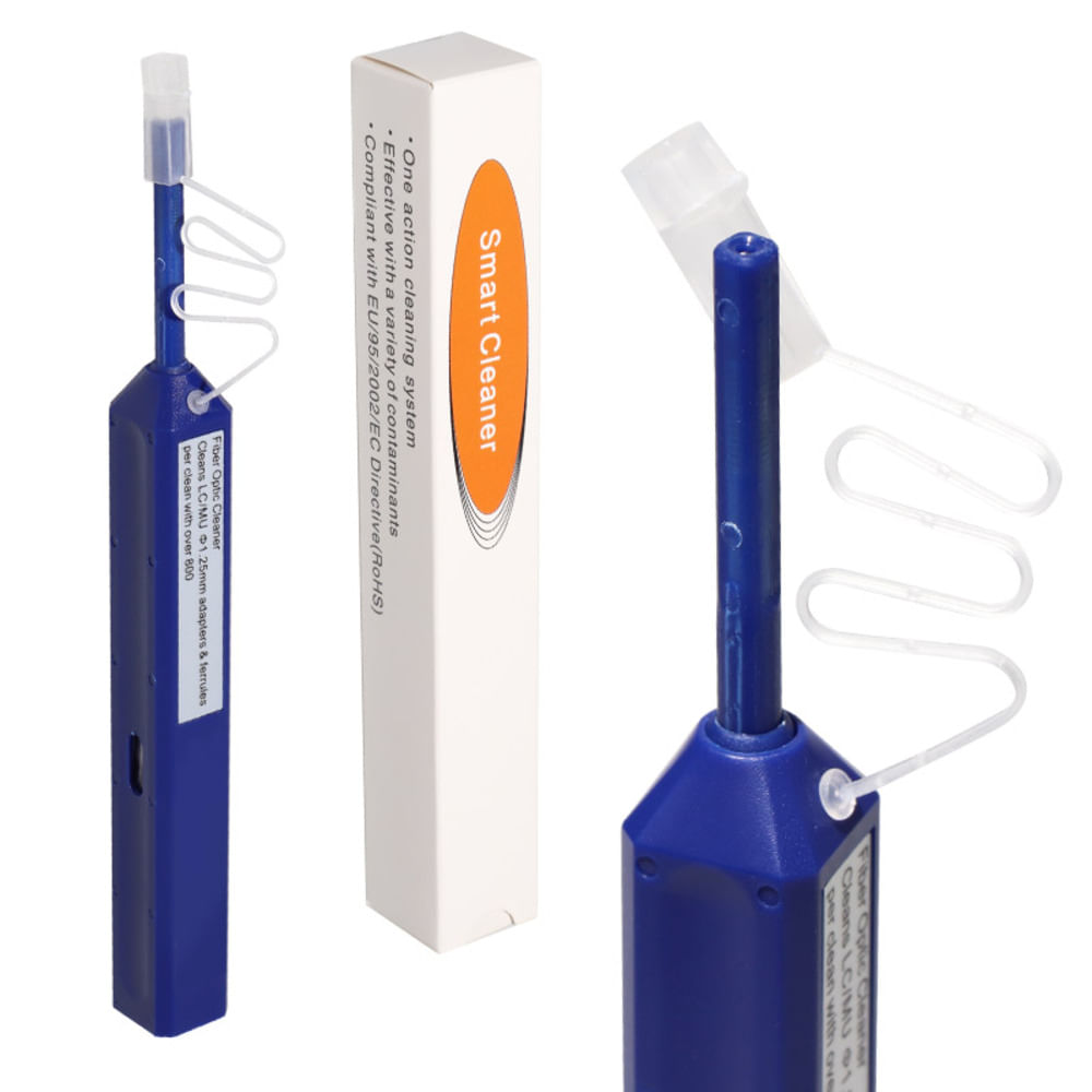 Limpiador de Fibra Óptica One-Click Cleaner para Conectores LC MU ...