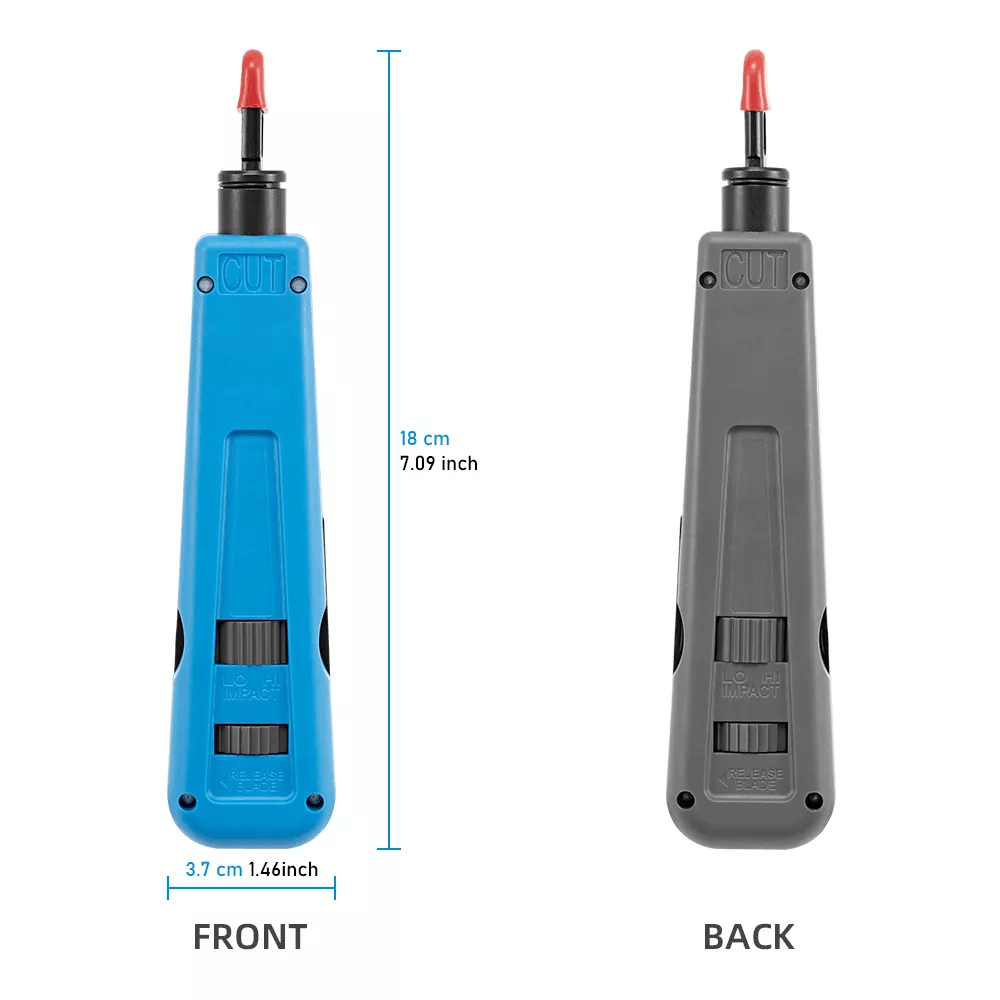 Ponchadora Herramienta de Impacto Punch Down Tool con Terminaciones 110 ...