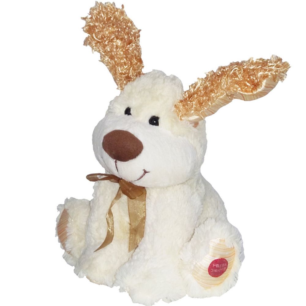 Peluche Electronico Musical Perro Lazo 24cm Goffa International - Promart