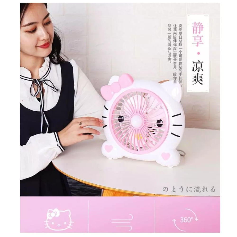 Ventilador Hello Kitty Encantadora - Promart