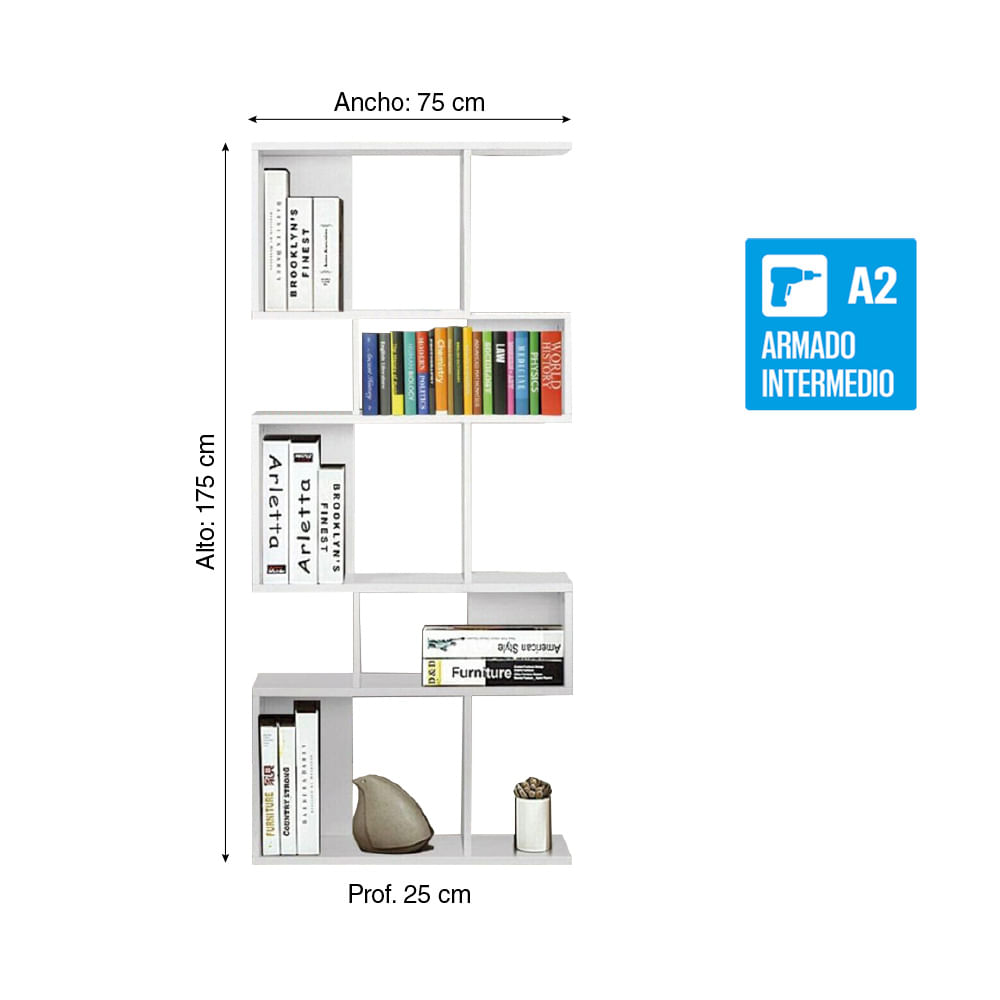 Estante Doris Blanco Deco Home - Promart