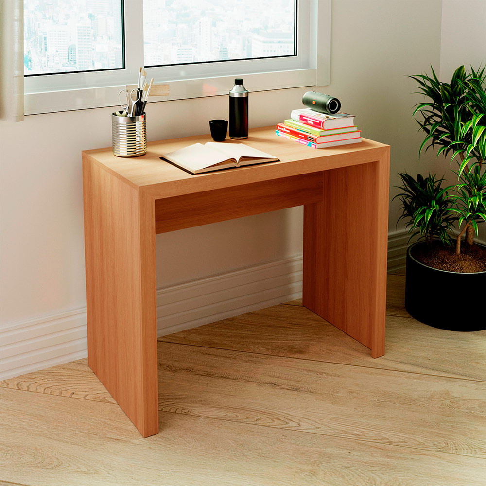 Escritorio Dublin Melamina Almendra Bonno - Promart