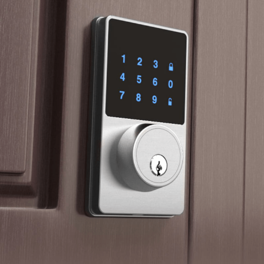 Cerradura inteligente con conexión Wi-Fi NHS-D100 - Nexxt - Promart