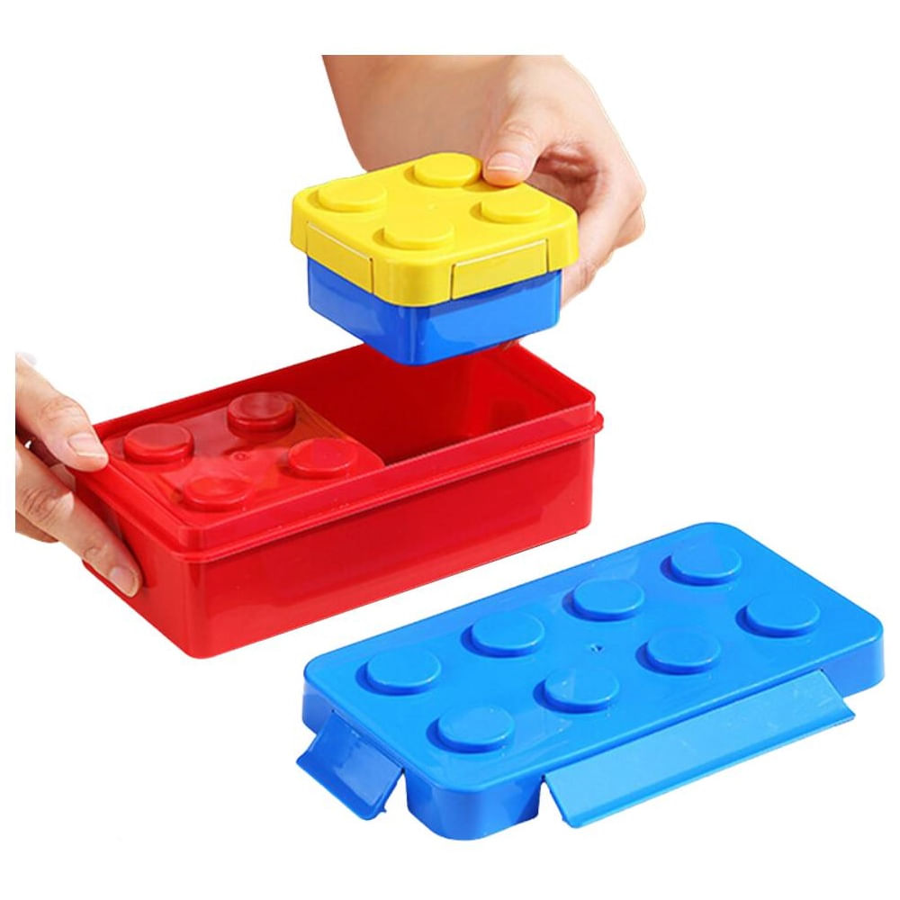 Taper para Lonchera Escolar con Tomatodo Modelo Lego Set x3pzs - Promart