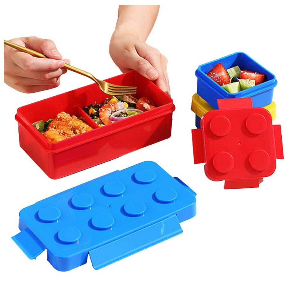 Taper para Lonchera Escolar con Tomatodo Modelo Lego Set x3pzs - Promart