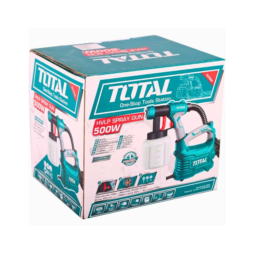 Pistola Pintar 550w 850ml Vaso Plástico Total | Promart.pe - Promart