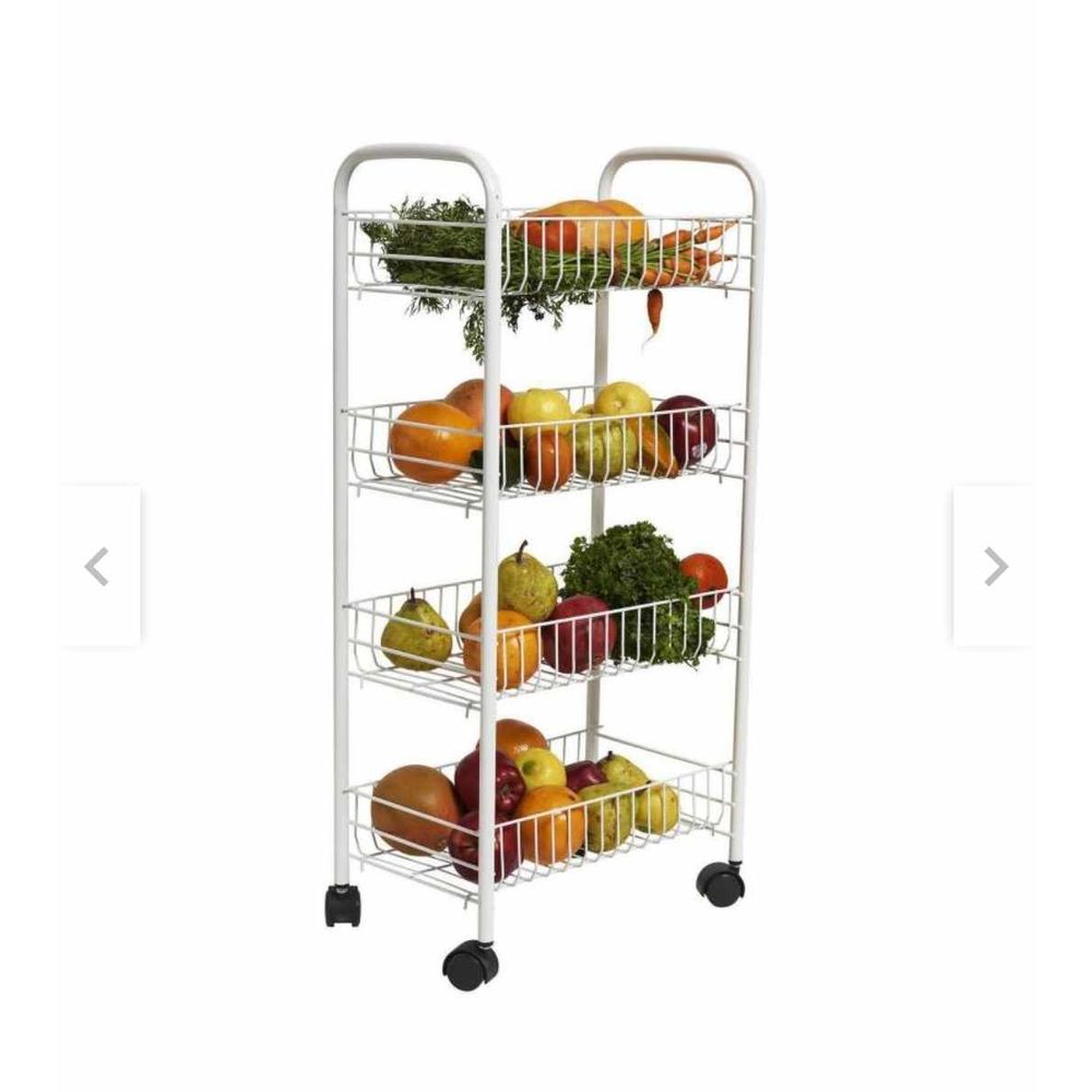 Frutero Verdulero de Cocina con Ruedas de 4 pisos Organizador - Promart